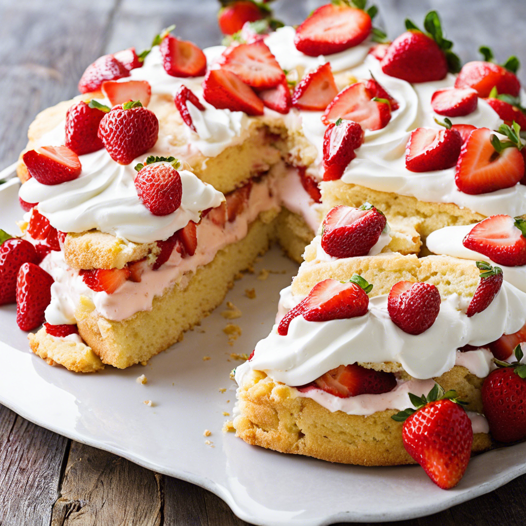 Fresh Strawberry Shortcake – Delight Yummy