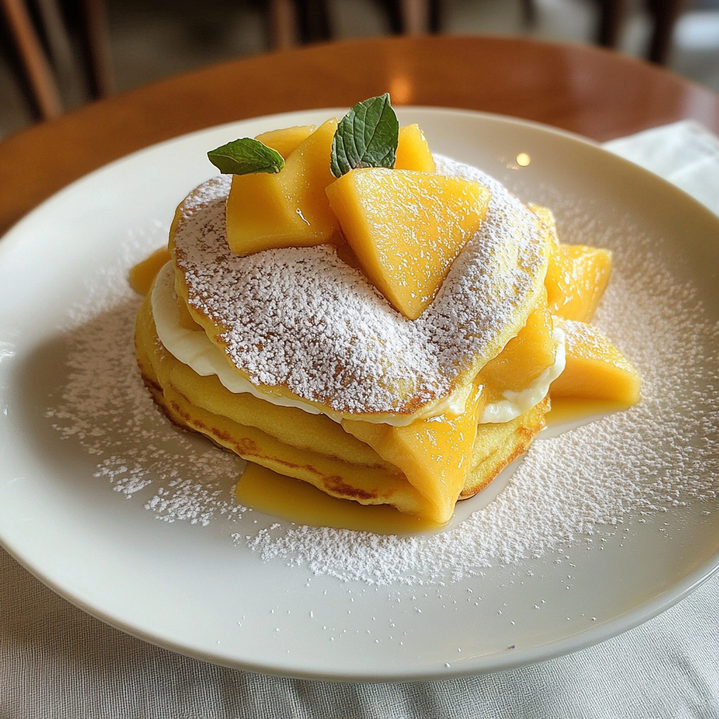 Mango Pancakes – Delight Yummy