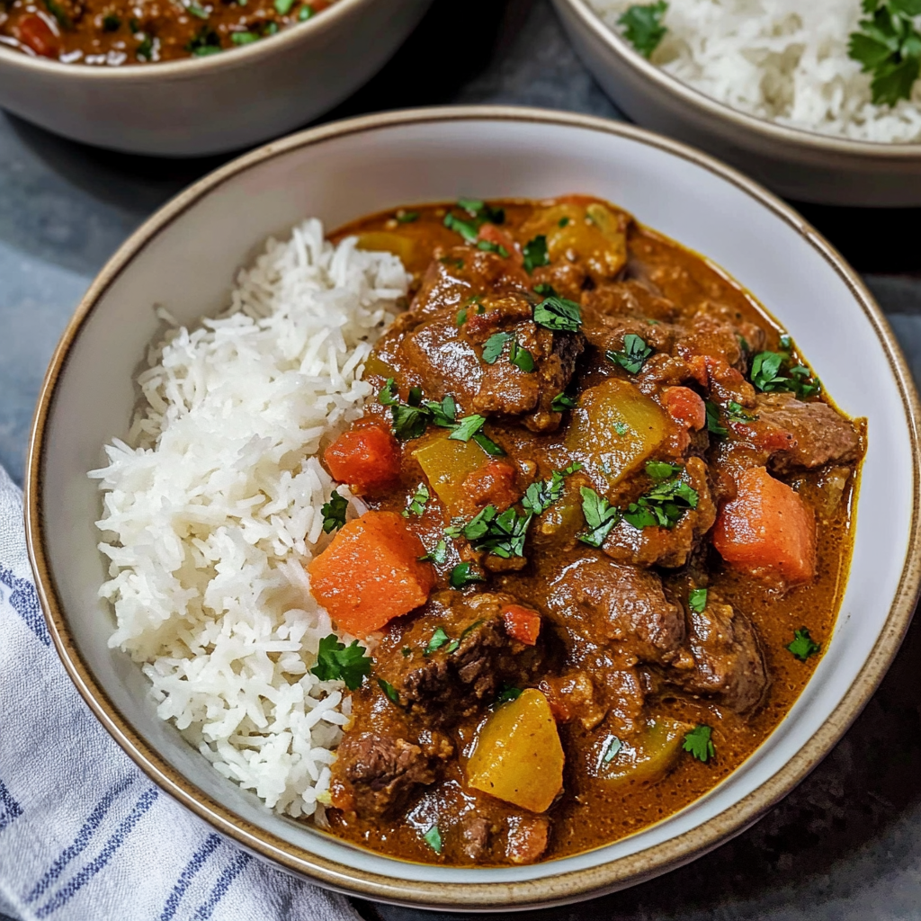 Slow Cooker Beef Curry – Delight Yummy