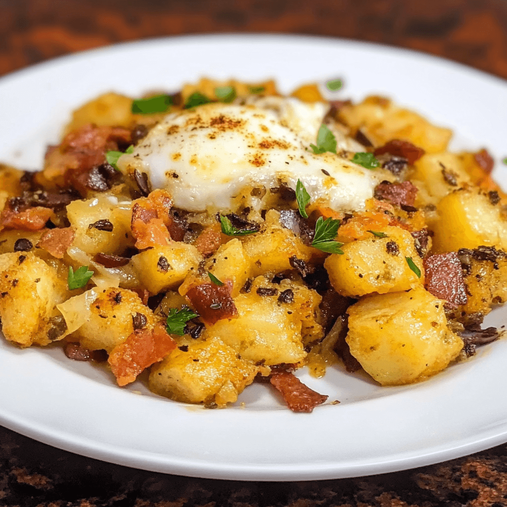 Easy Breakfast Hash – Delight Yummy
